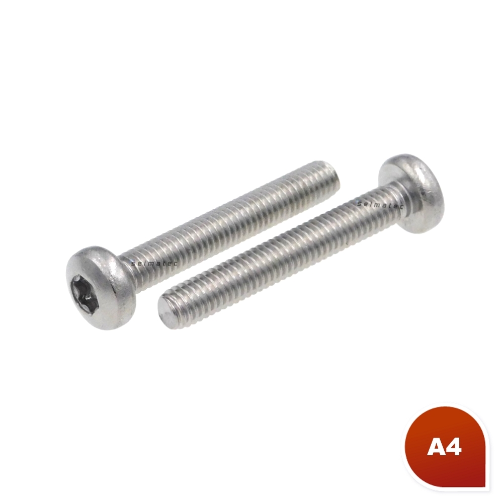 Linsenkopfschrauben 14583 | Edelstahl A4 | Torx