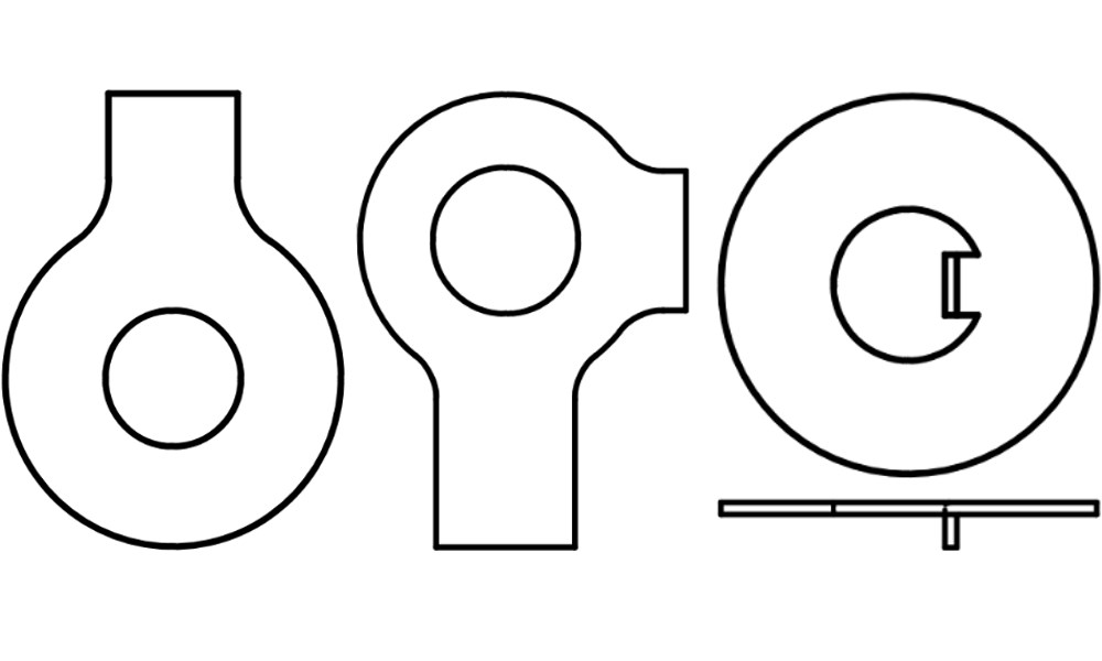 Sicherungsbleche DIN 93/432/463 Edelstahl A2/A4