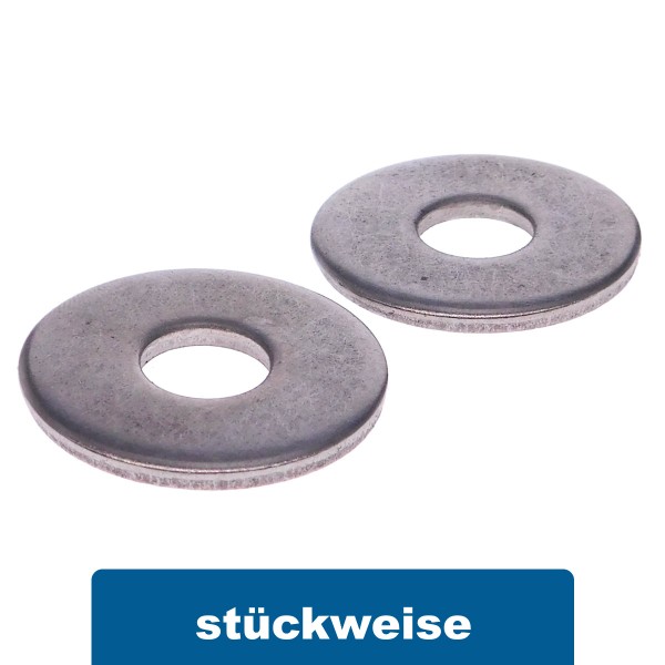 Holzbauscheiben • Rundlochscheiben • Edelstahl A4 • DIN 440 R