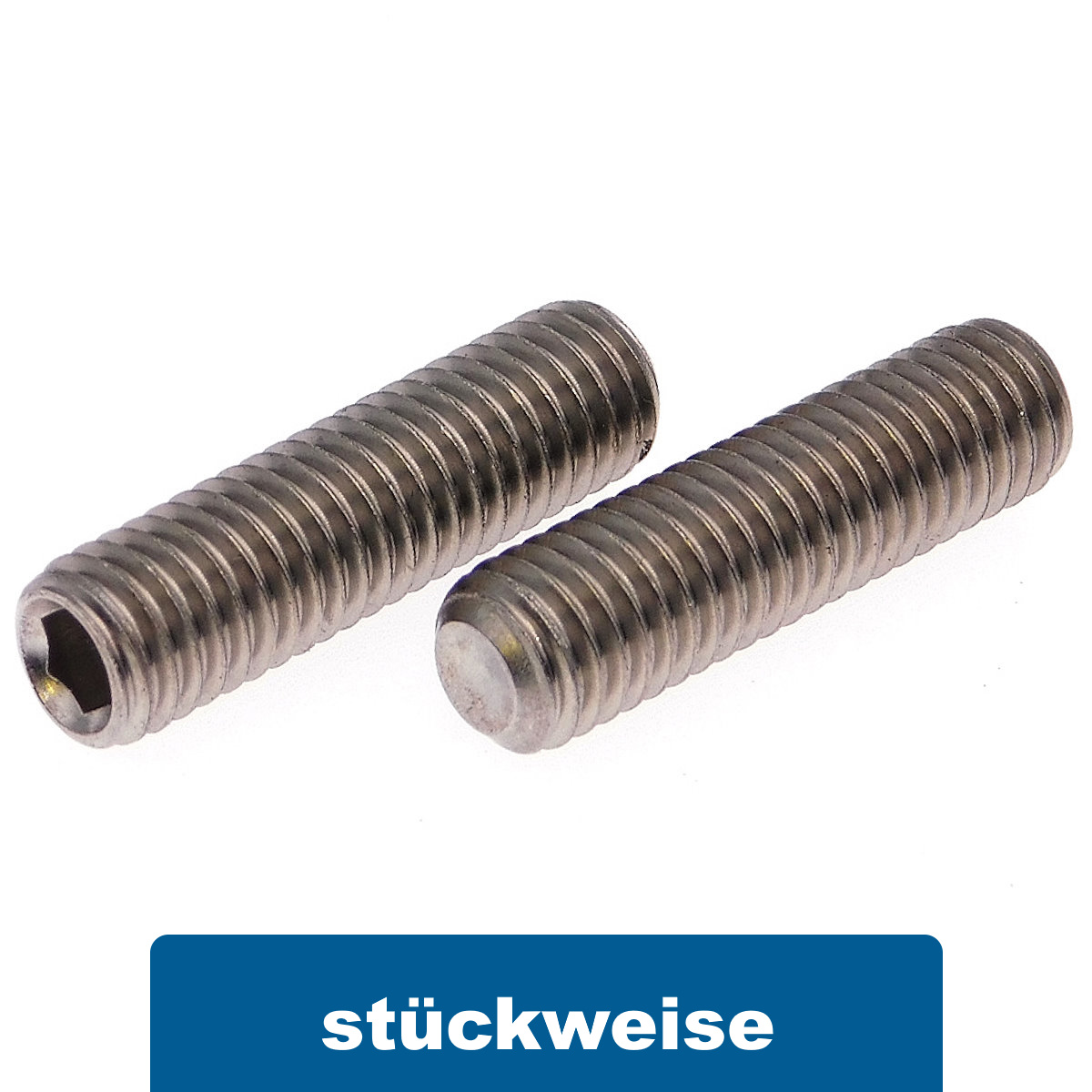 Gewindestift mit Ringschneide • Edelstahl A4 • DIN 916