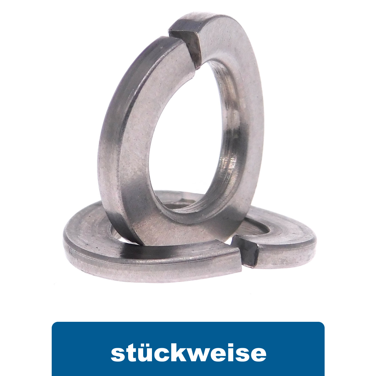 DIN 128 A • Federring • Sprengring • Edelstahl A2