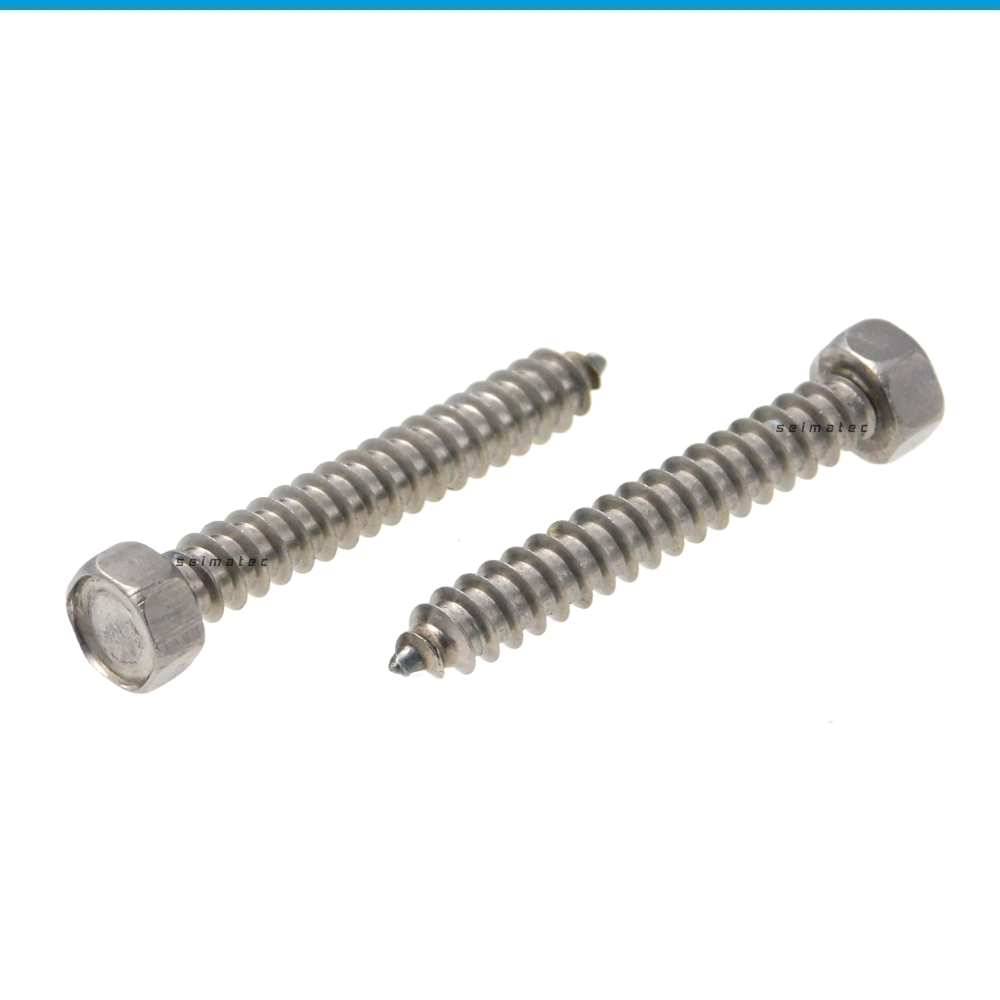 Sechskant-Blechschraube Edelstahl A2 DIN 7976