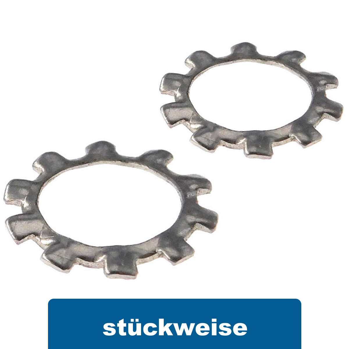 Zahnscheiben Form A Edelstahl A4 DIN 6797 | stückweise | aus Edelstahl ...