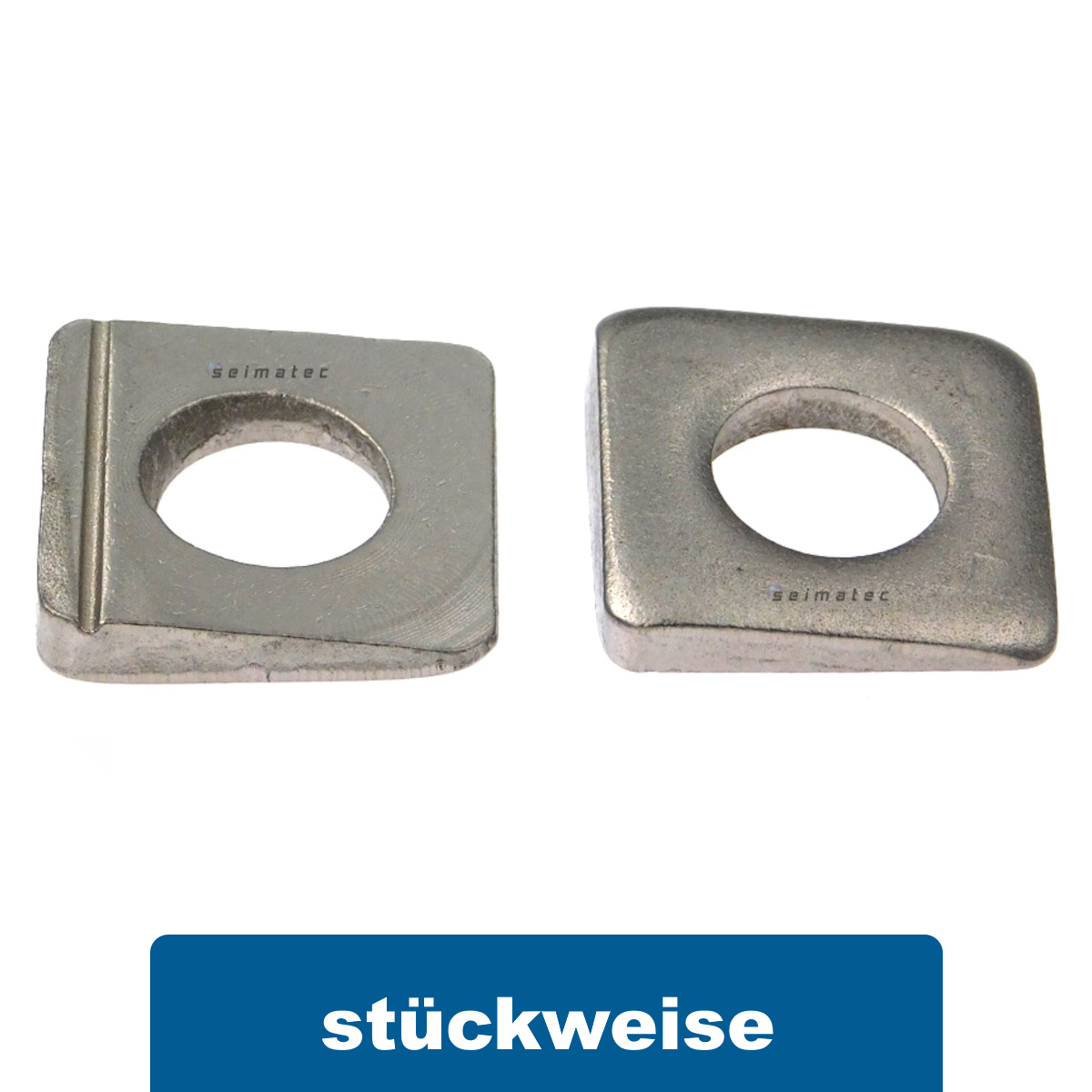 Keilscheiben • vierkant für I-Träger • Edelstahl A2 • DIN 435
