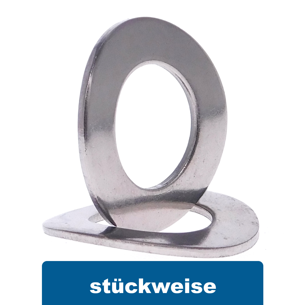 Federscheibe gewellt | Edelstahl A4 | DIN 137 | Form A & B