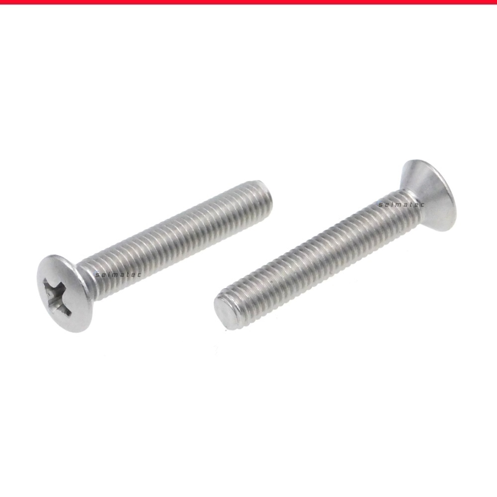 Kreuzschlitzschrauben H • Linsen Senkkopfschrauben • DIN 966