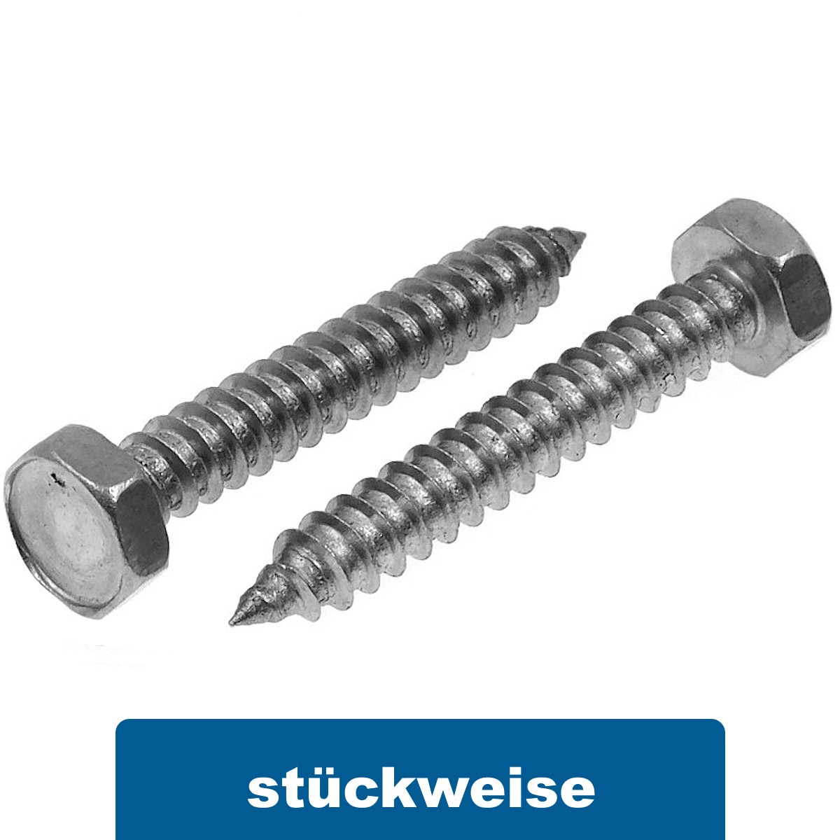 Blechschraube Sechskant Edelstahl A2 DIN 7976