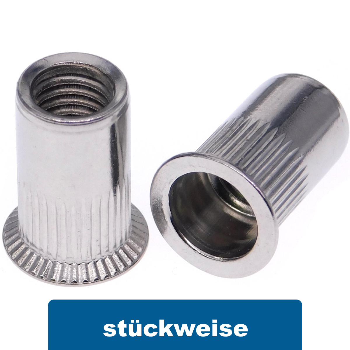 Blindniet-/Einnietmuttern | standard Senkkopf | Edelstahl A4