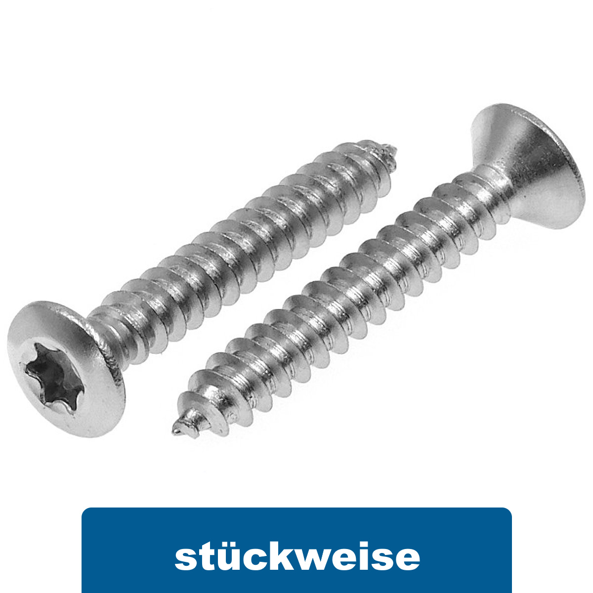 Blechschrauben Edelstahl A2 ISO 14587