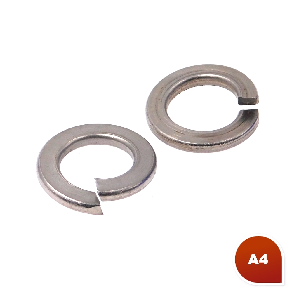 Federringe Sprengringe A4 Form B DIN 127